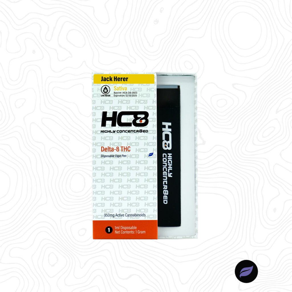 Highly Concentr8ed Delta 8 Disposables 1mL - Highly Concentr8ed Highly Concentr8ed Delta 8 Disposables 1mL - Highly Concentr8ed